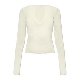 Max Mara Damen, Strickwaren, Beige, XLGröße