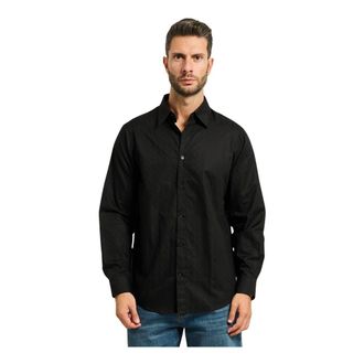 A|X Armani Exchange Homme, Chemises, Noir, Taille: L Armani Exchange Chemises Noir