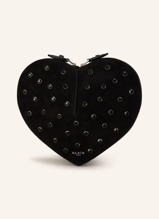 Alaia Ala&iuml;a Umh&auml;ngetasche Le Coeur schwarz