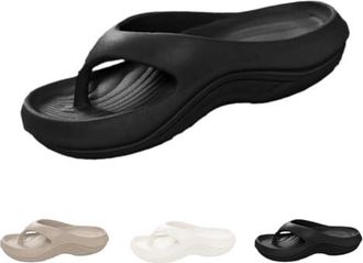 Generic Tongs orthop&eacute;diques pour femme, tongs orthop&eacute;diques l&eacute;g&egrave;res pour femme, sandales orthop&eacute;diques l&eacute;g&egrave;res pour femme, tongs &agrave; plateforme douce, chaussure