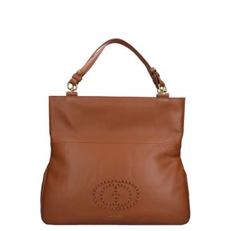 La Carrie Geflochtene Logo Ledertasche - - Bags - Damen - Braun - ONE SIZE