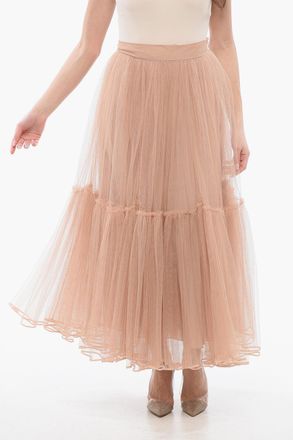 Dior Long Mesh Circle Skirt Dior