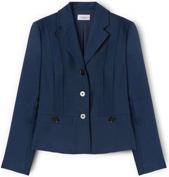 Motivi Femme, Vestes, Bleu, Taille: 46 FR Veste blazer courte