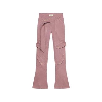 Blumarine Rf6026 T3321 X0825 Pant - Femme - Pantalons - Rose - Taille: 38 FR