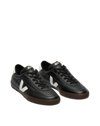Veja Mens Sneakers Panenka Black-White Trainers Black/white