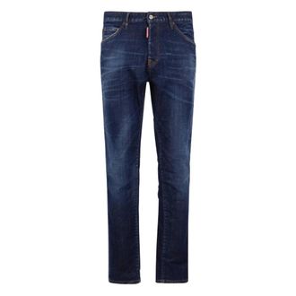 Dsquared2 Homme, Jeans, Bleu, Taille: 4XL Jeans Effet D&eacute;lav&eacute;