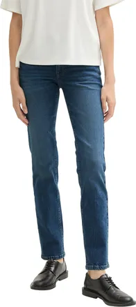 Tom Tailor Damen Alexa Straight Jeans,10281 - mid Stone wash Denim, 30/30