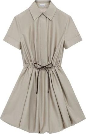 Loewe Robe mini en coton et soie