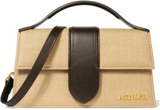 Jacquemus Hobo Bags - Le Grand Bambino Raffia Bag - Gr. unisize - in Braun - f&uuml;r Damen