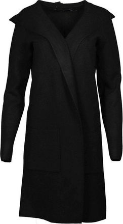 Zwillingsherz Cardigan Kapuze, Taschen, Langarm, ohne Verschluss