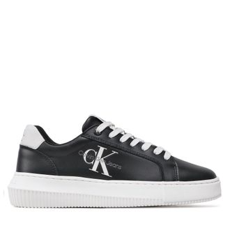 Calvin Klein Jeans Sneakers Calvin Klein Jeans Chunky Cupsole Laceup Mon Lth Wn YW0YW00823 Schwarz