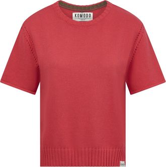 Komodo Damen vegan Pullover Stevie Soft Rot