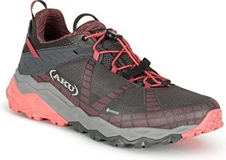 Aku W Flyrock GTX Gore-Tex Chaussures de randonnée dynamiques rapides pour femme Gris Taille EU 41 Couleur anthracite, Anthracite Peach, 41 EU