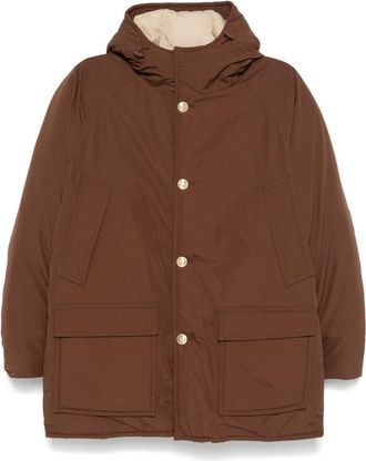 Dr&ocirc;le de Monsieur Parka mit Kapuze - Braun