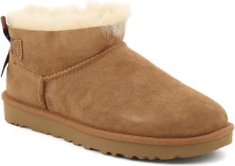 UGG Ultra Mini Bailey Bow - Femme - Chaussures - Brun - Taille: 37 EU