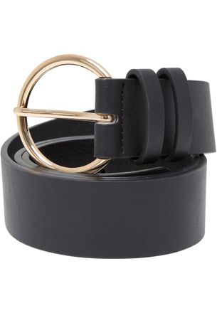 Urban Classics Unisex Gürtel Basic PU Belt, klassischer Unisex Gürtel mit Dornschließe, erhältlich in verschiedenen Farben, Größen S/M-L/XL