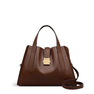 Radley London London Sloane Mews Sac en cuir avec fermeture &eacute;clair sur le dessus pour femme Taille M, chocolat, Medium