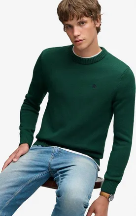 Superdry Strickpullover PREPPY COTTON JUMPER Baumwolle, regular fit