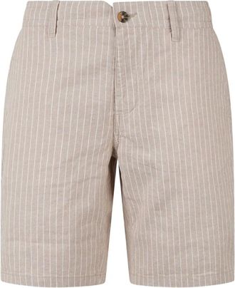 MC2 Saint Barth Shorts mit Nadelstreifen - Nude