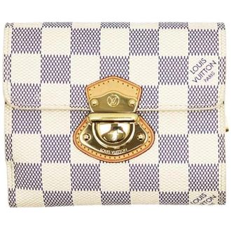 Louis Vuitton Pre-owned Portefeuille Joy Damier Azur Wallet - - Pre-owned - Damen - Beige - ONE SIZE