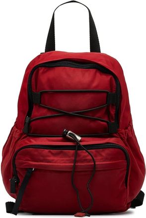 Prada Rucks&auml;cke - Tessuto Backpack - Gr. unisize - in Rot - f&uuml;r Damen