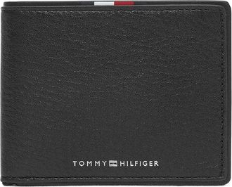 Tommy Hilfiger Geldb&ouml;rse Th Corp Mini Cc Wallet AM0AM13739 Schwarz