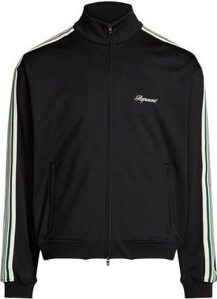 Represent Veste col montant &agrave; bandes contrast&eacute;es