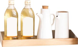 Generico Schwebende Regale f&uuml;r die Wand, rustikales Holzregal, montiertes Badezimmer-Aufbewahrungsregal, K&uuml;chenregal, Weinregal f&uuml;r Wohnzimmer, Organizer