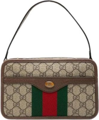Gucci Pre-owned Mini Satchel - - Pre-owned - Damen - Beige - ONE SIZE
