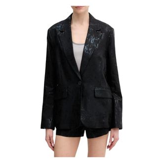 Silvian Heach Femme, Vestes, Noir, Taille: 38 FR Silvian Heach veste veste khutlo