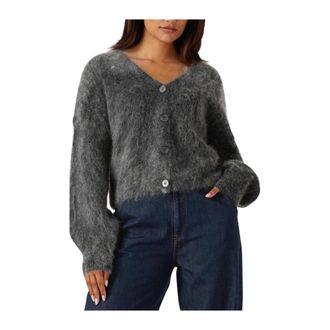 Gestuz Cardigans - - Knitwear - Damen - Grau - M
