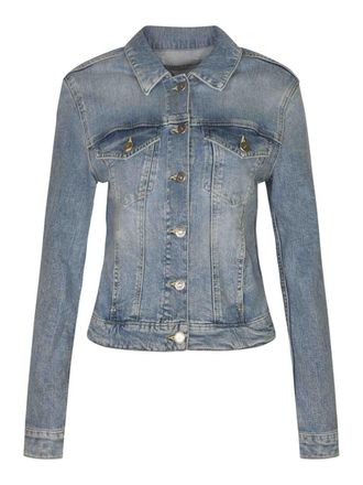 Dondup Manteau Court - Clair Délavé