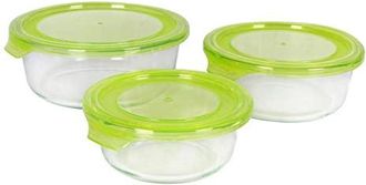 Quttin Set mit 3 Lunchboxen, Mehrfarbig, Standard