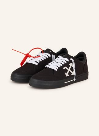 Off-white Sneaker New Low Vulcanized Canvas schwarz
