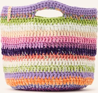 ULTRAVIOLHAT Ultraviolhat Handtasche Rviera Mit Glitzergarn pink