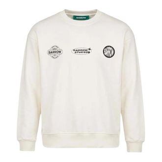 Barrow Sweatshirt mit Print und gerippten Abschl&uuml;ssen - - Sweatshirts & Hoodies - Herren - Beige - XS