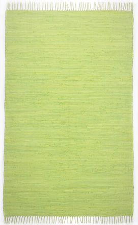 THEKO Happy Cotton Teppich 100% Baumwolle 300_Green Rechteckig 70x140 cm