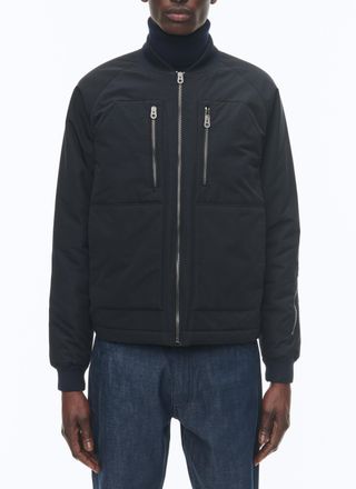 Fursac Blouson matelass&eacute; en tissu Ottoman technique - Taille XXL - Homme