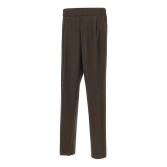 Laneus Homme, Pantalons, Brun, Taille: L Monopence Pantalon Large