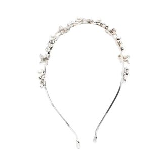Self Portrait Femme, Accessoires, Blanc, Taille: ONE Size Hair Accessories