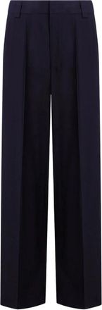 Dondup Femme, Pantalons, Bleu, Taille: 36 FR Pantalone Abby Wide Leg