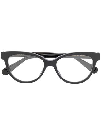 Gucci GG0373O Brille mit rundem Gestell - Schwarz