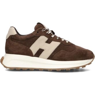 Hogan Exclusives H641 Allacciato H Patch - - Shoes - Damen - Braun - 39 EU