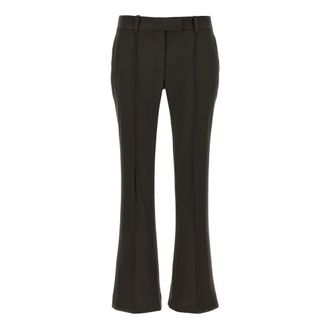 The Attico Flared Pants - - Trousers - Damen - Schwarzk - XS