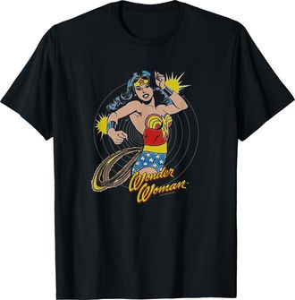 DC Comics Wonder Woman Spinning T Shirt T-Shirt