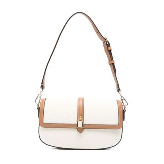 Karl Lagerfeld Femme, Sacs, Blanc, Taille: ONE Size Cadenas Canvas