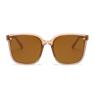 Generic Lunettes de soleil pour femme - Monture &eacute;l&eacute;gante - Lunettes de protection UV - Monture r&eacute;tro en m&eacute;tal - Lunettes de soleil tendance pour la conduite, 