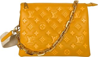 Louis Vuitton Crossbody Bags - Louis Vuitton Monogram Empreinte PM Coussin Handba - Gr. unisize - in Gelb - f&uuml;r Damen