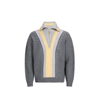 Dr&ocirc;le de Monsieur Pull col camionneur en laine et cachemire