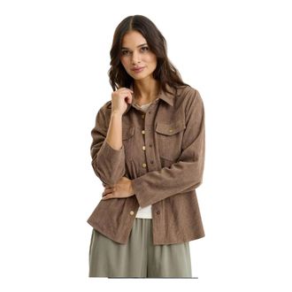 In Front IN Front, Femme, Vestes, Brun, Taille: 38 FR Light Vestes